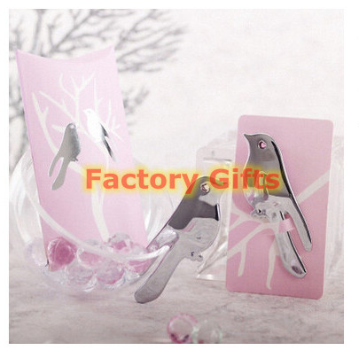 Quality Metal Wedding Give Away Gifts Bird Shape Letter Opener Cutter Customizable for sale