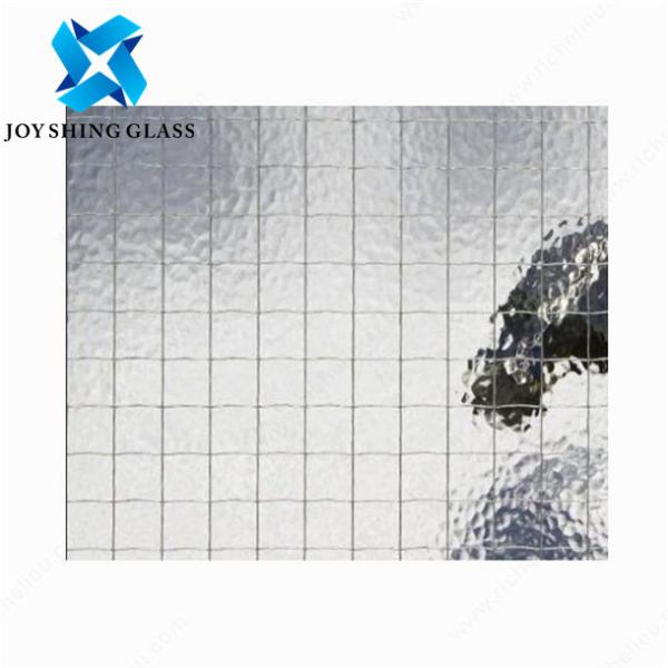 Quality Metal Mesh Laminated Float Glass 1mm-19mm Soundproof UV Protection for sale