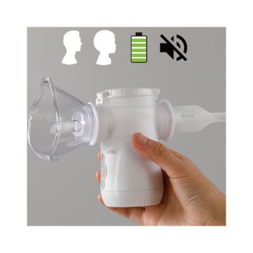 Quality Pneumonia Medical Mesh Nebulizer Portable Mini Nebulizer Inhaler For Family for sale