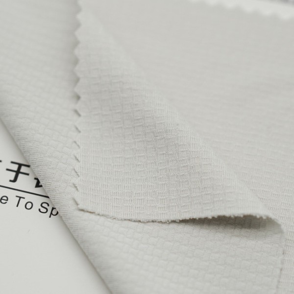 Quality Soft Material 86% Recycled Polyester Fabric High Elastic For Undershirt Cloth for sale