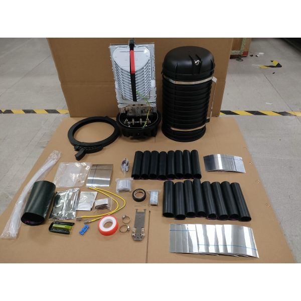 Quality FIST-GC02-A16-SC54 Fiber Optic Splice Closure Dome Type 288cores with 54 DX SC adapter for sale