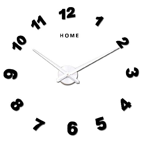 Quality Diy Acrylic Mirror Self-adhensive Stickers House Wall Clocks Modern Big Custom Wall Clocks for sale