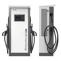 Quality 60Kw High Power Electric Truck Charger Station with RFID Start-up Floor-standing for sale