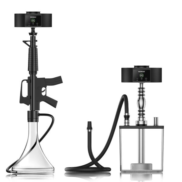 Quality Black Electric Shisha Hookah Bowl with Temperature Adjustable LED and Unique for sale
