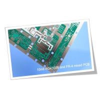 Quality 4 Layer Hybrid PCB Board Built On Rogers 10mil RO4350B and FR-4 for sale