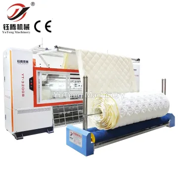 Quality 2450mm Quilting Width Computerized Quilting Machine for Maximum Thickness 8cm for sale