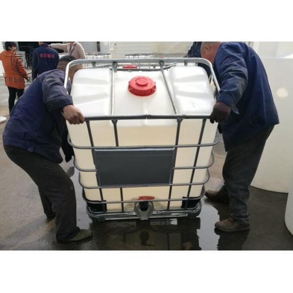 Quality PE 500L Intermediate Bulk Reconditioned Ibc Containers For Chemical Storage for sale