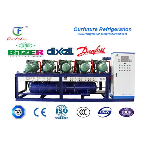 Quality Pharacy Cold Room Compressor Unit PLC Controller For Meat Fast Frozen for sale