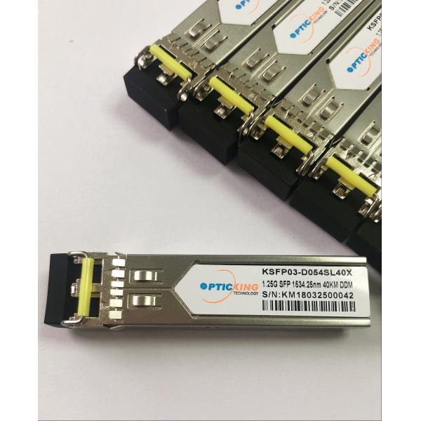 Quality DWDM 1534.25nm SFP Optical Transceiver Module 40km 80km 120km for sale