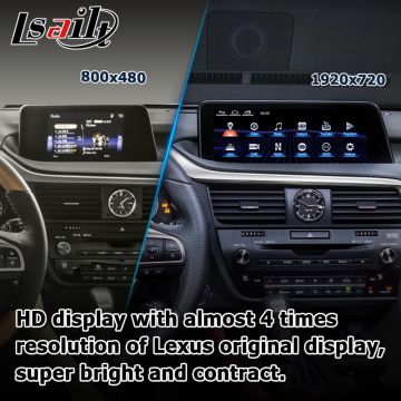 Quality Android 8+128GB Lsailt Lexus Android carplay android auto Screen for RX350 for sale
