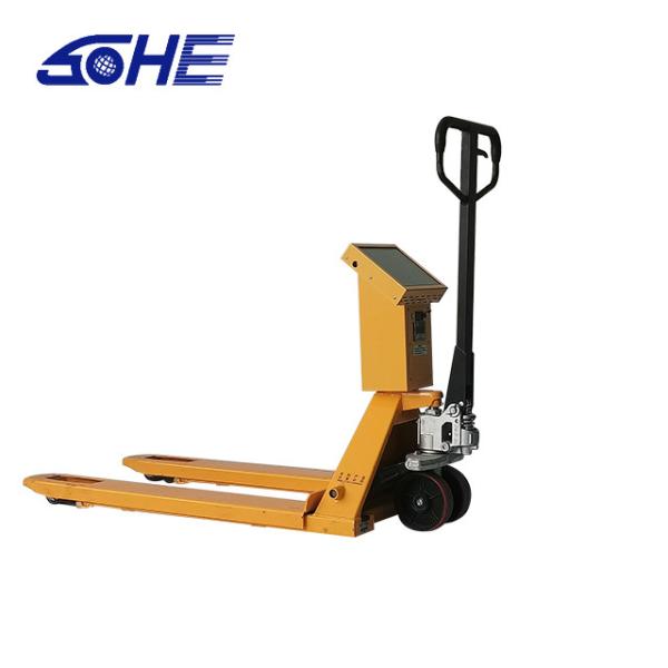 Quality Smart PC Printing Narrow Fork Forklift Scale with Window System LED LCD Display for sale