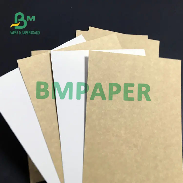 300g 325g 360g White / Kraft Cardboard Food Grade Coated 1 Side 
