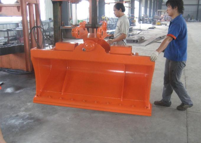 High Efficiency Hitachi ZX120 Excavator Tilt Bucket With Bolted Cutting Edge