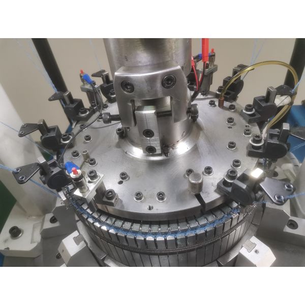 Quality 2024 Pattern Weaving Works for Automatic Circular Rib Hats Knitting Machine for sale