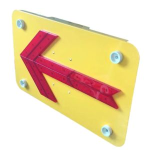 Quality 3.0kg 0.81*0.4*0.06m Flashing Arrow Board for sale