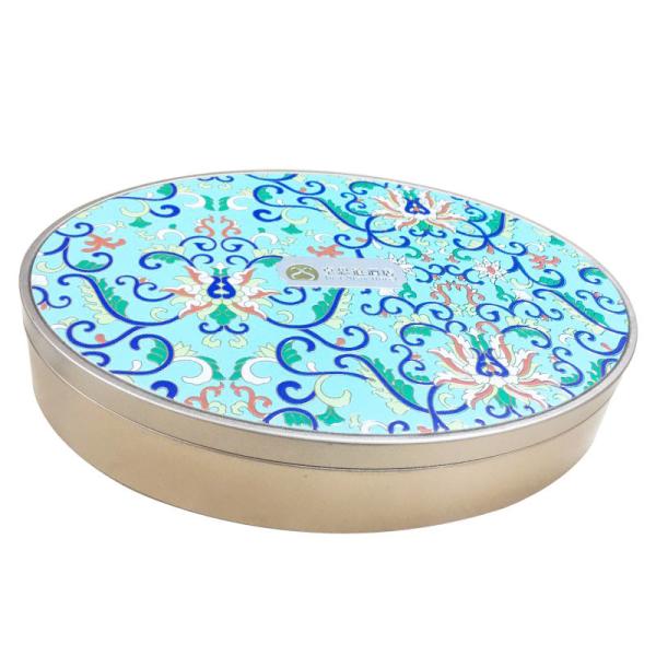 Quality Oval Shape 0.24mm Tinplate Food Tin Box For Chocolate Packing for sale