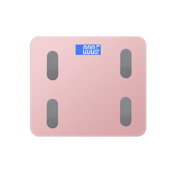 Quality Rectangle Shape 0.1KG / 0.2LB Division Bluetooth Body Weight Scale for sale