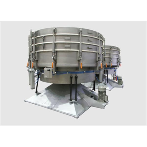 Quality Round Multilayer Sieve Separator Machine With Pneumatic Lifting Device for sale