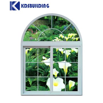 Quality KDSBuilding Double Glaze Temper Glass Windows Design Arch Aluminum Sliding for sale
