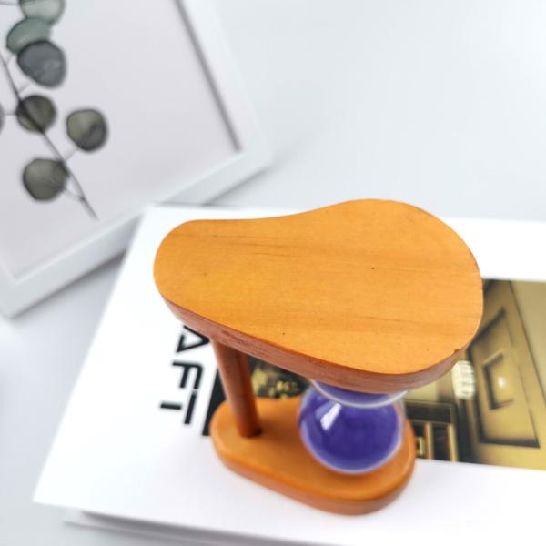 Quality Wholesale Promotional Wooden Sand Timer Hourglass For Kids for sale