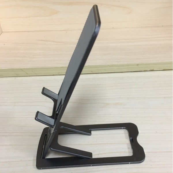 Quality Custom CNC Lathe Machining Metal Laptop Stand Aluminum Cell Phone Stand 3.0mm for sale