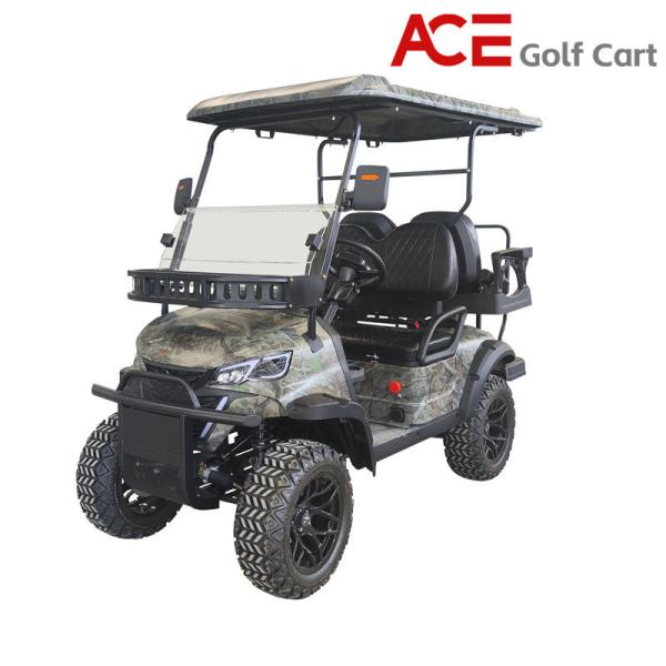 Quality 3150*1280*2000 24km/H Motorized Golf Cart With Braking Length ≤3.5 Meters for sale
