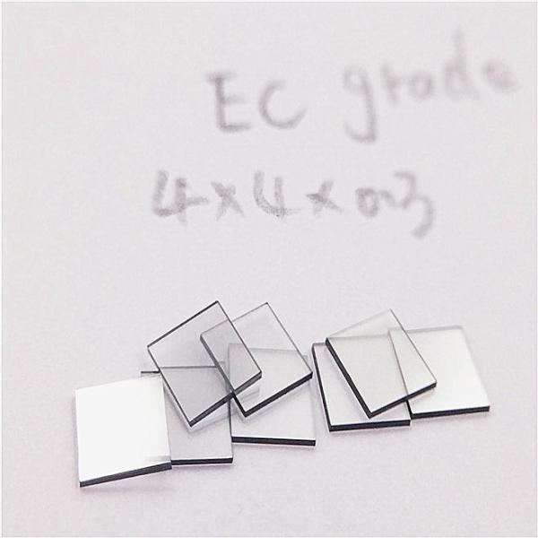 Quality Electronic Grade Single Crystal CVD Diamond Lab Grown Diamond 4*4*0.3 4*4*0.5 for sale