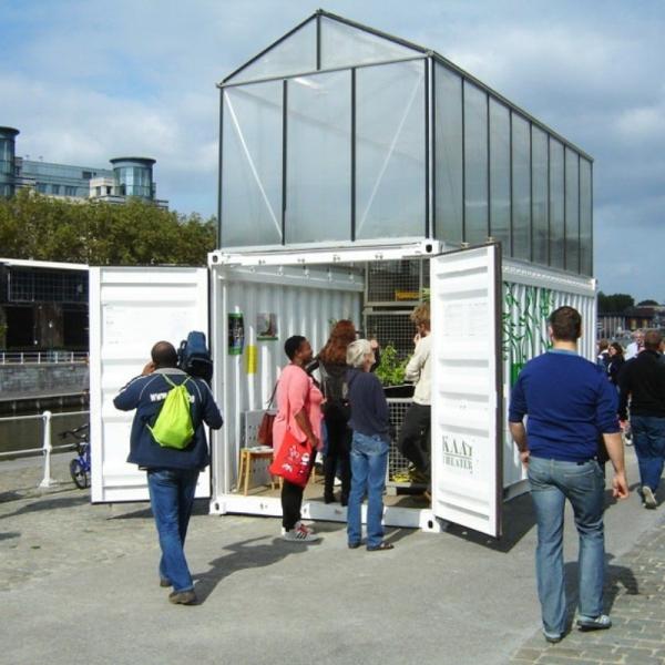 Quality Juxiang OEM Living Vegetable Hydroponic Culture System with 40ft Container for sale