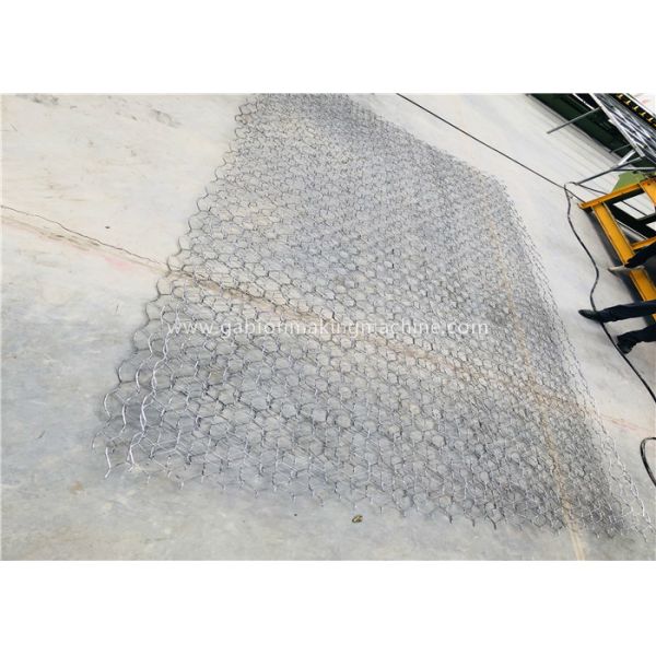 Quality 4300mm Net Width Gabion Production Line PLC Control With Electrical Systems for sale