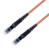 china MTRJ PC To MTRJ PC Fiber Optic Patch Cable Duplex 62.5/125 OM1 Multimode OFNR 3
