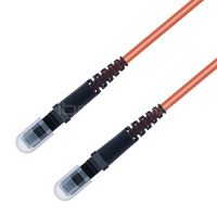 Quality MTRJ PC To MTRJ PC Fiber Optic Patch Cable Duplex 62.5/125 OM1 Multimode OFNR 3 for sale