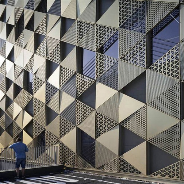Quality 2.5mm Metal Cladding Panel 3D Effect Exterior Solid Aluminium Cladding Panels for sale