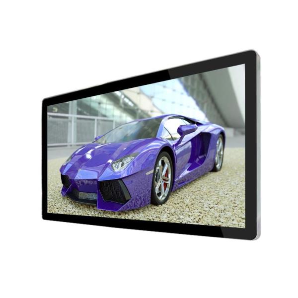 Quality Taxi bus 18.5 inch wall mount digital signage with capacitive touch network HD for sale