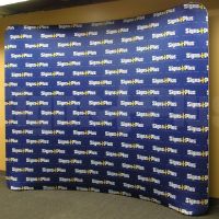 Quality Reusable Trade Show Banner Stand Single Double Sided Fabric Printing EZ Tube for sale