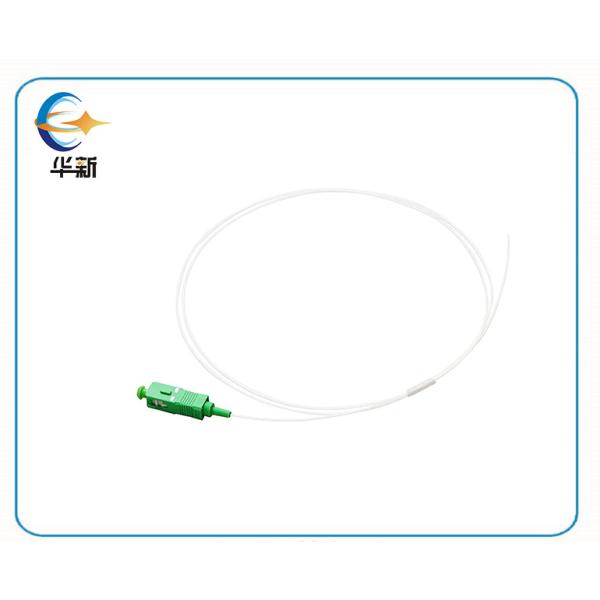 Quality Single Mode Fiber Pigtail Sc Upc Fiber Optical Pigtail G657A White SC/APC for sale