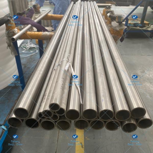 Quality Gr2 ASTM B861-06 A Titanium Seamless Tubes Heat Resistance for sale