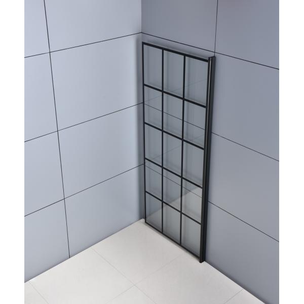 Quality Aluminum Frame Bathroom Shower Sliding Glass Doors 6mm for sale
