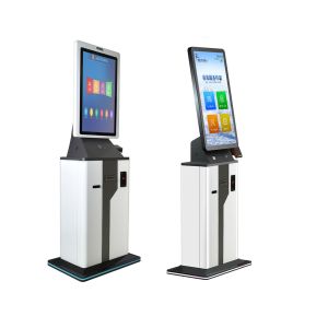 Quality Floor Standing Display Check In Kiosk Touch Screen for sale