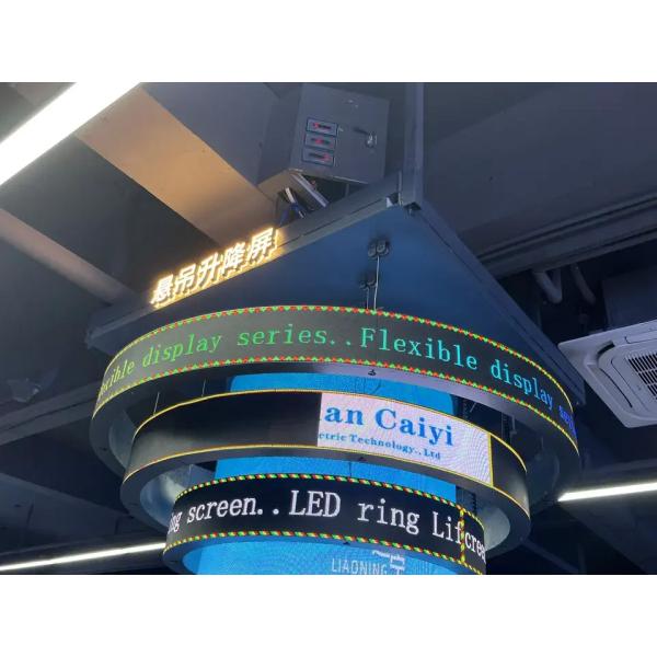Quality Custom Waterproof LED Panel Display Curved Soft Flexible Video Wall for sale