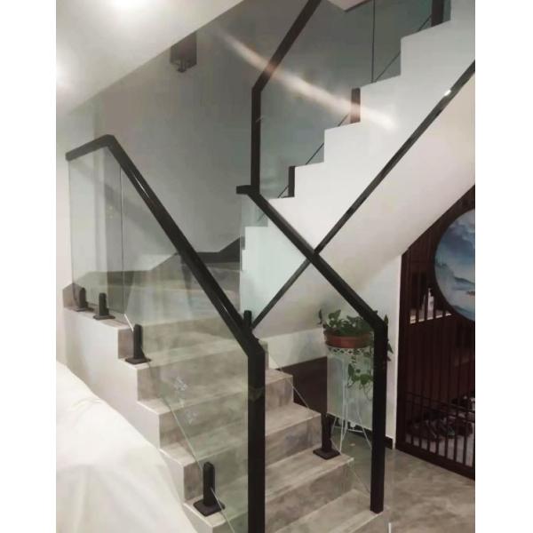 Quality 10mm Thickness Stair Hand Railings With Powder Coated / Polished / Brushed / for sale