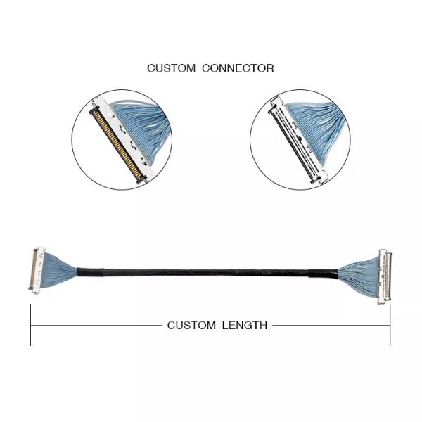 Quality KEL USL20-20SS-015 LVDS Cable High Speed Micro Coaxial Cable for sale