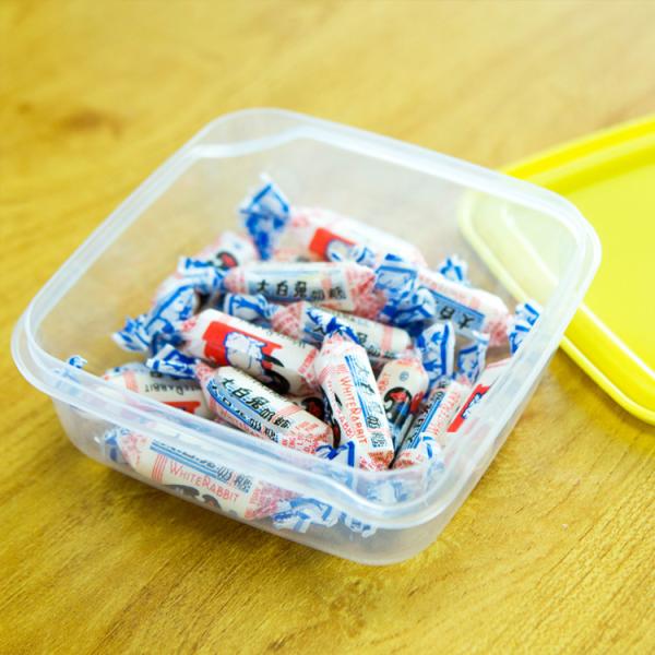 Quality Food Preservation 14*14*6cm Microwavable Plastic Crisper for sale