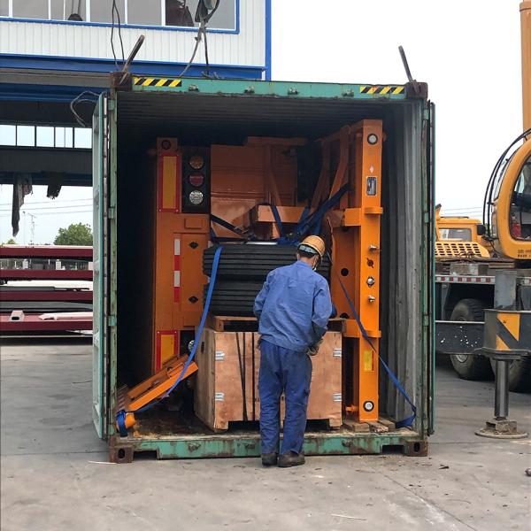 Quality Container Shipping CIMC 20ft Container Flatbed Semi Trailer with 12uints Twist for sale