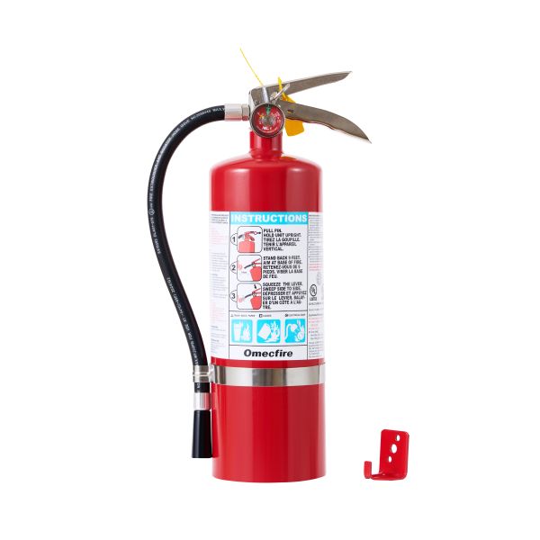Quality 5.5LB Portable UL Fire Extinguisher with 3A 40BC Fire Rating and 90% ABC Powder for sale