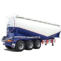Quality Truck Trailer Steel Cement Tank Semi Trailer In Any Color with Steel, Q345 for sale