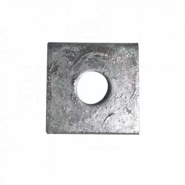 Quality Sandblasting 8mm Embedded Parts In Concrete Carbon Steel Parts Plate OEM for sale