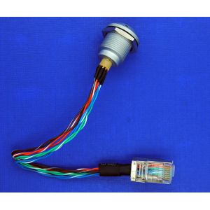 Quality Male To Male Custom Power Cables , 1K 8 Pin Sleeved Power Supply Cables for sale