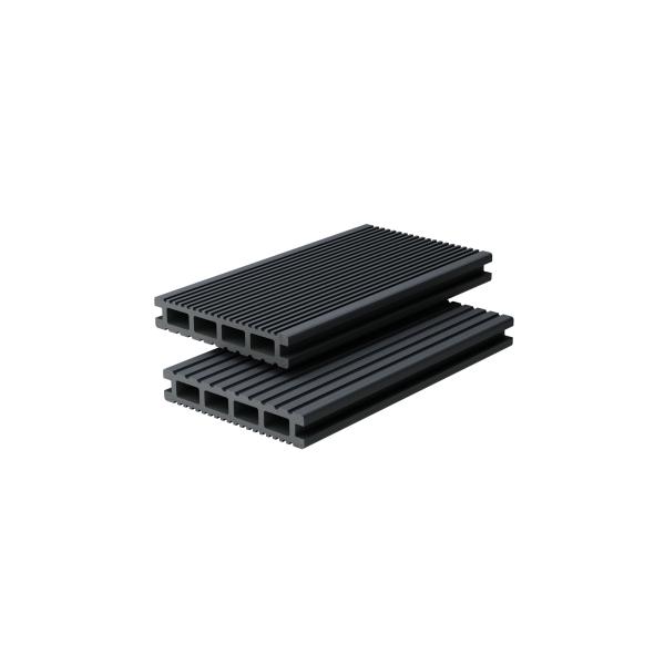Quality No Rot No Crack Mildew Proof Outdoor Wood Plastic Composite Decking Board for sale