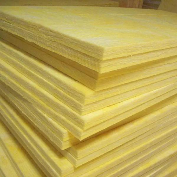 Quality Fireproof Glass Wool Rigid Fiberboard Insulation Heatproof Multipurpose for sale