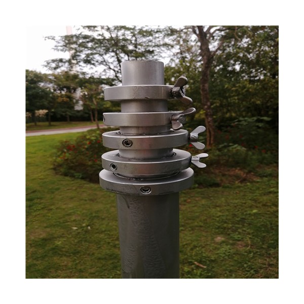 Quality Mobile 9M Portable Aluminum Telescopic TV Antenna Pole Mobile Telescopic Mast Pole for sale